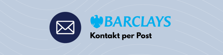 Barclays Kontakt – Chat, Hotline & Anschrift auf einen Blick